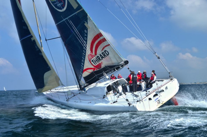 60 pieds imoca galiléo à pleine puissance